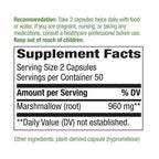 480 mg marshmallow root extract
