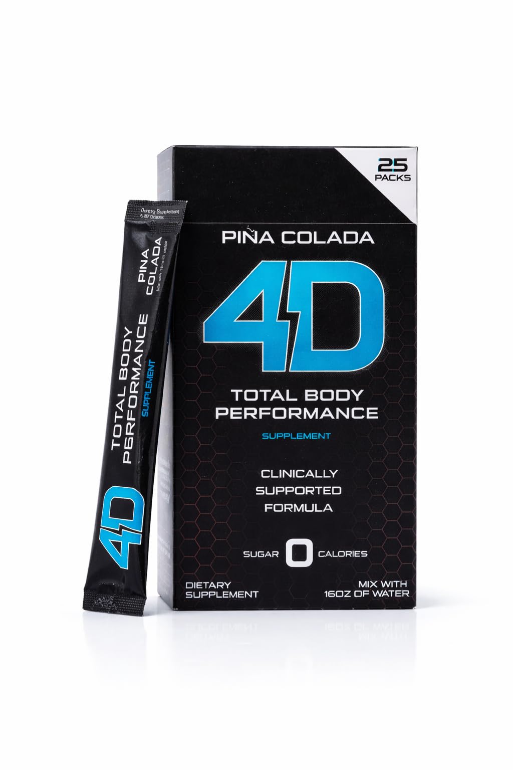4D Pina Colada electrolyte packets