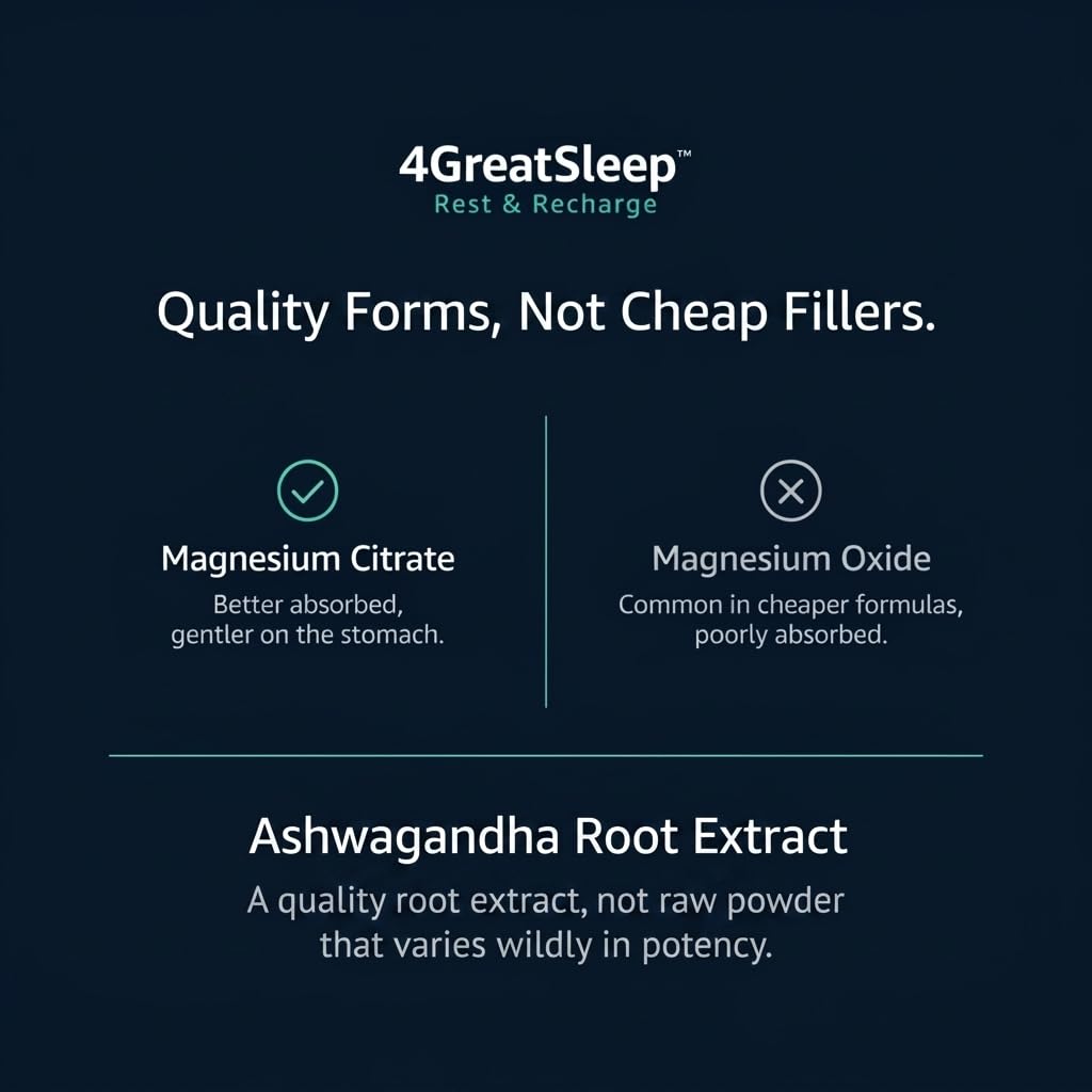 4GreatSleep melatonin for better sleep