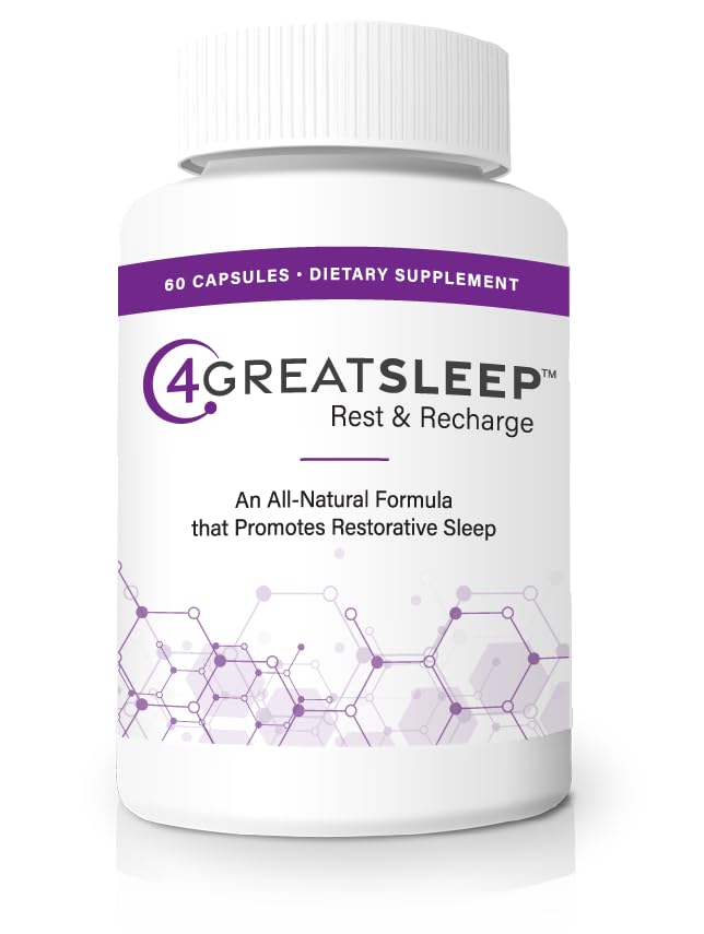 4GreatSleep melatonin sleep aid capsules
