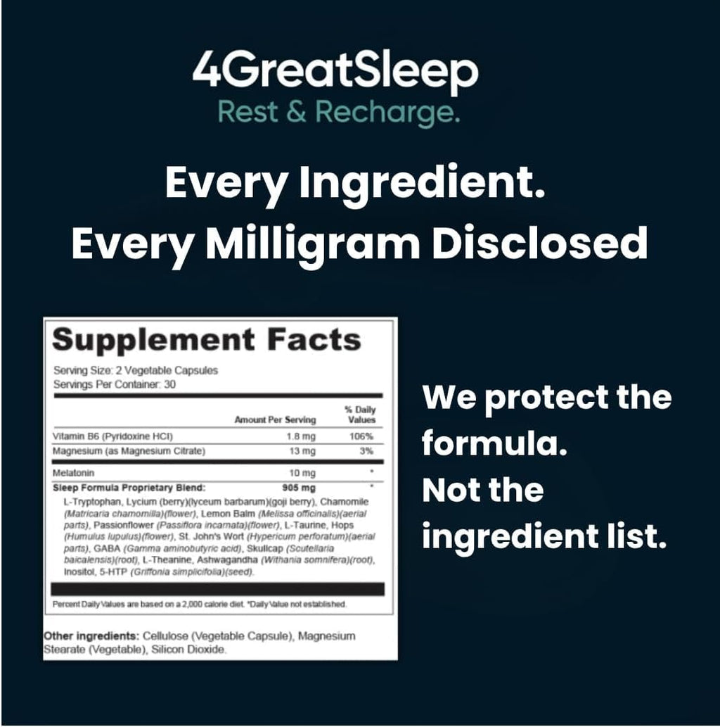 4GreatSleep multivitamins for better health