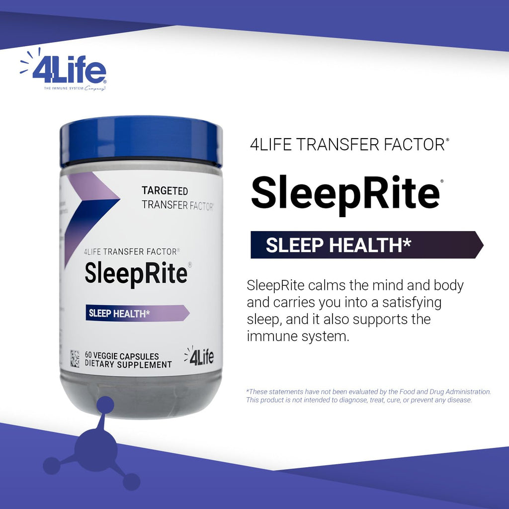 4Life Transfer Factor SleepRite benefits