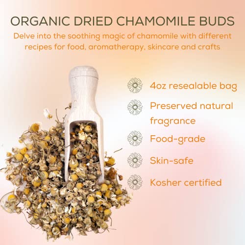 4oz chamomile flowers for crafting