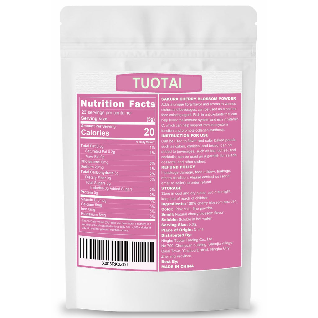 4oz cherry blossom health powder