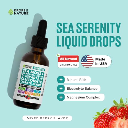 4X absorption magnesium drops for vitality