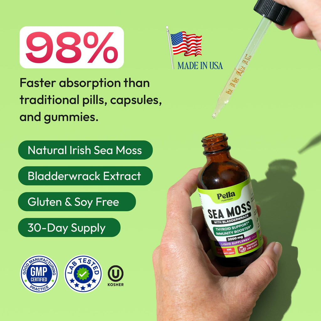 4X faster absorption sea moss