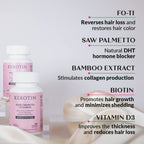5,000 mcg biotin for stronger hair