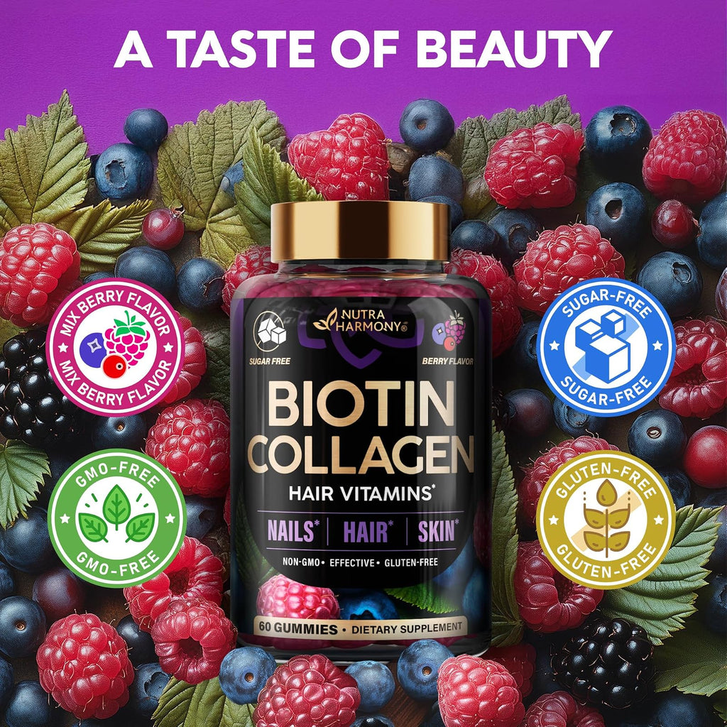 5,000 mcg biotin gummies benefits
