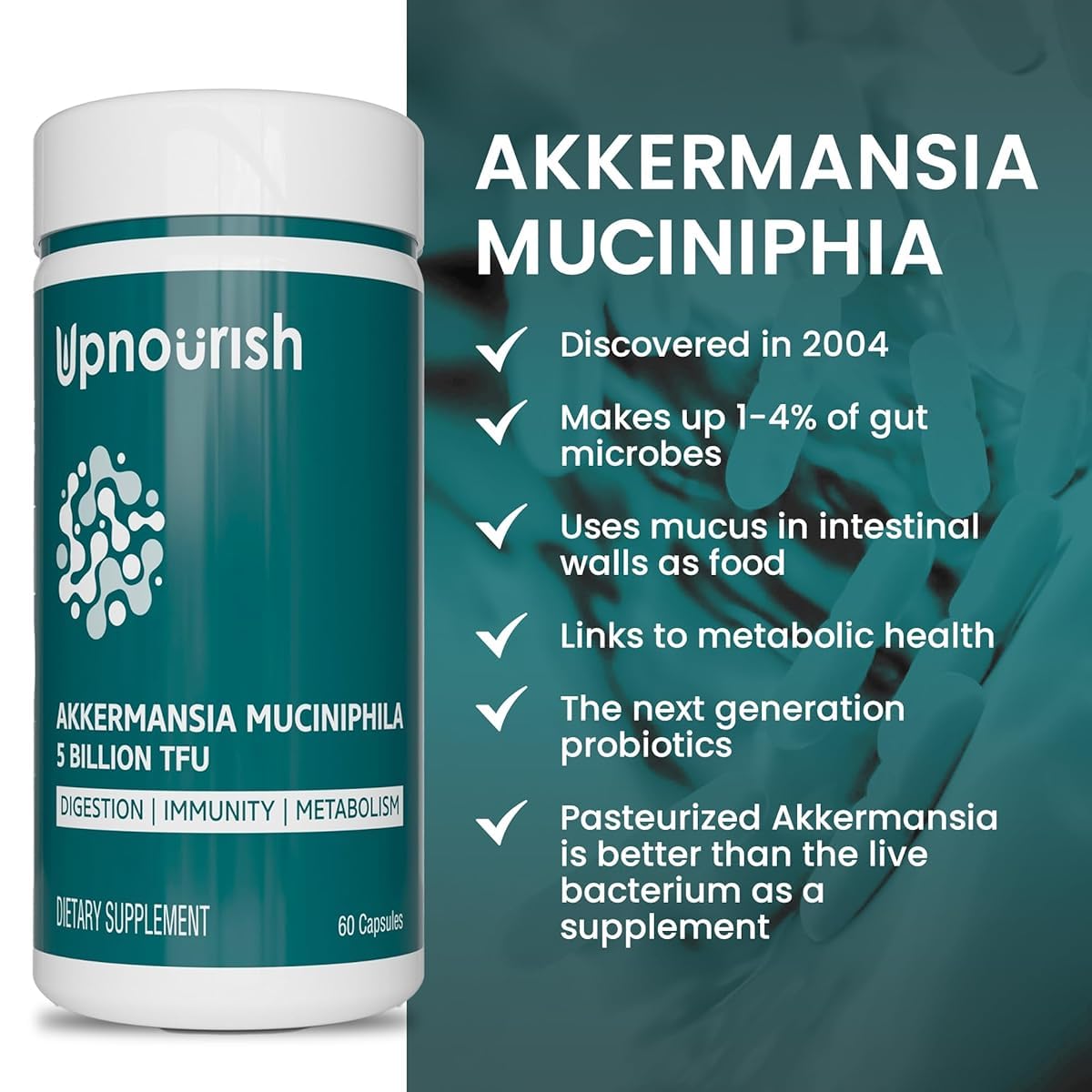5 billion CFU digestive health capsules