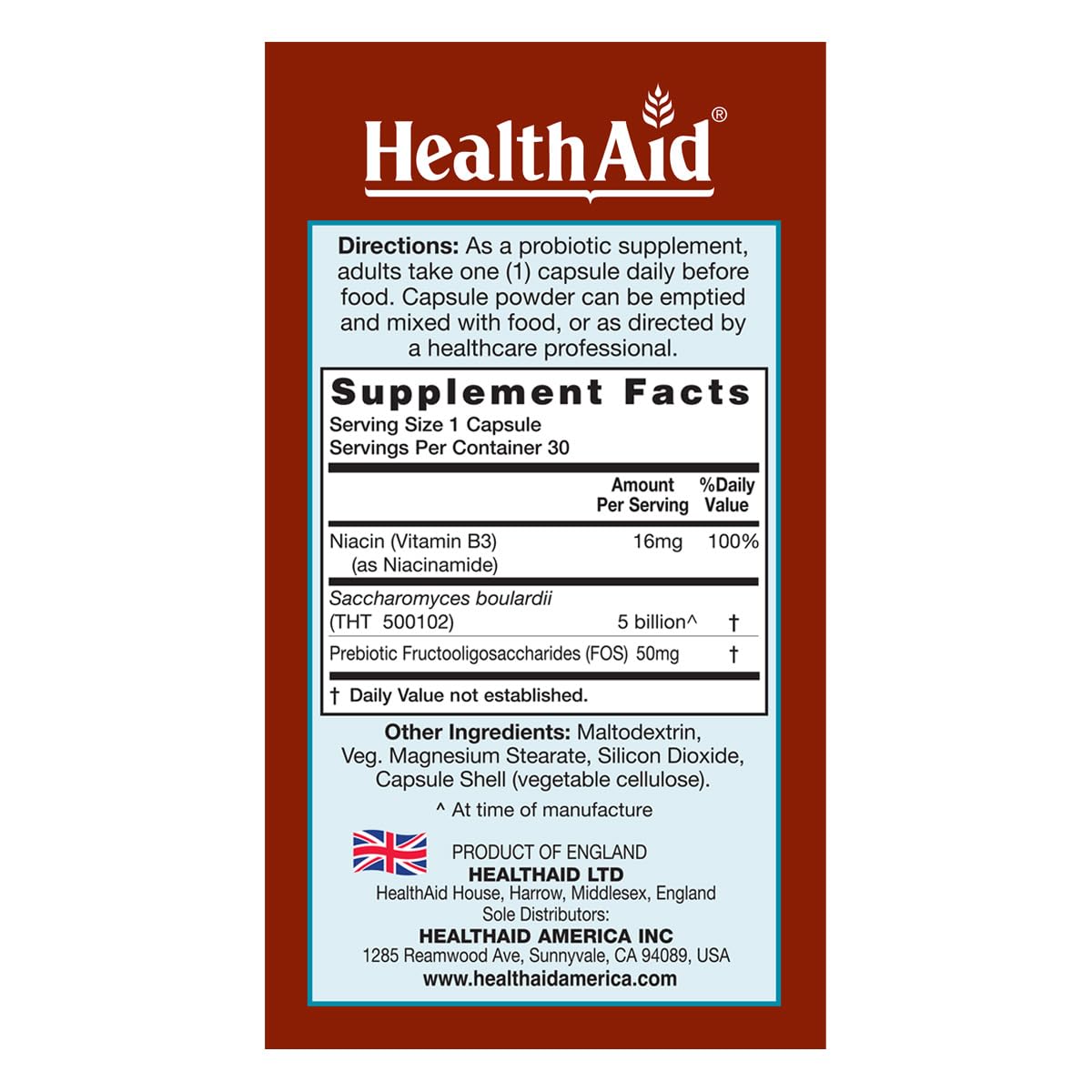 5 billion CFU gut health support