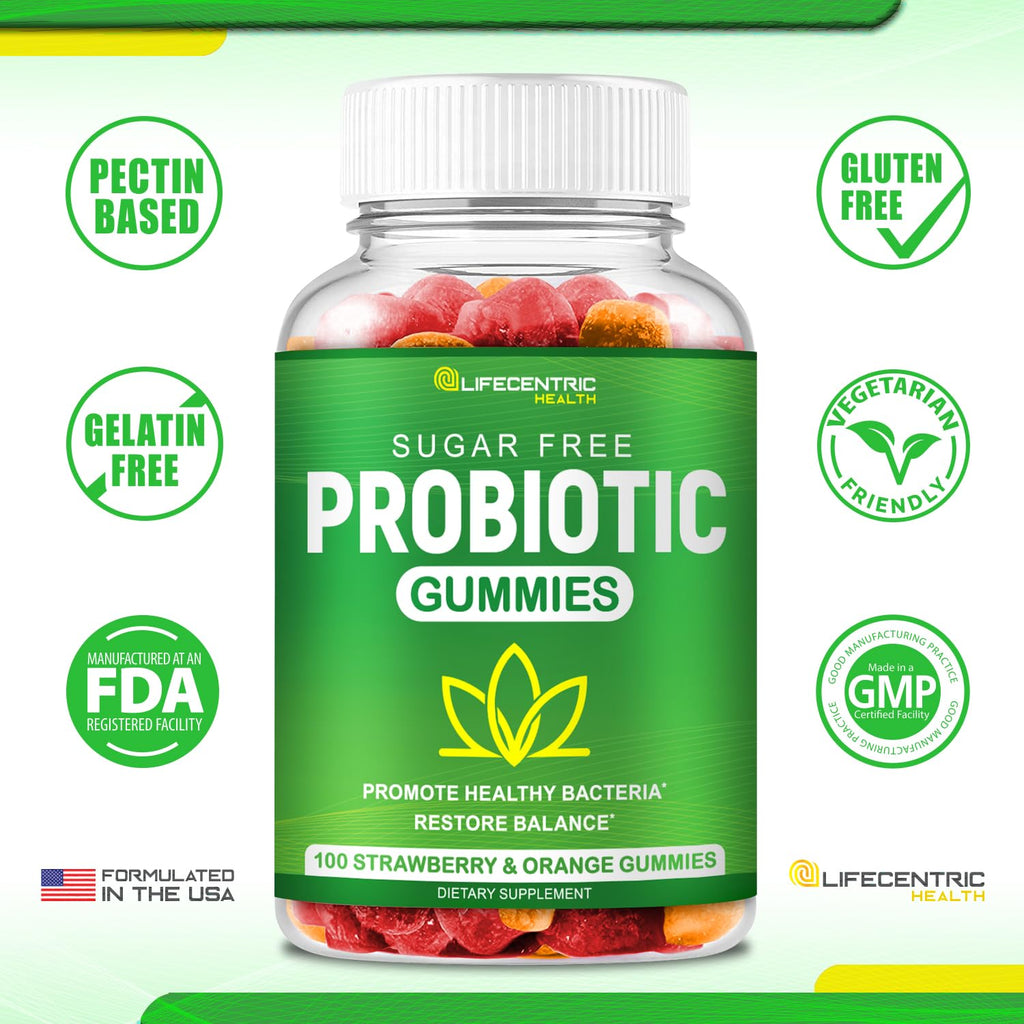 5 billion CFU probiotic gummies