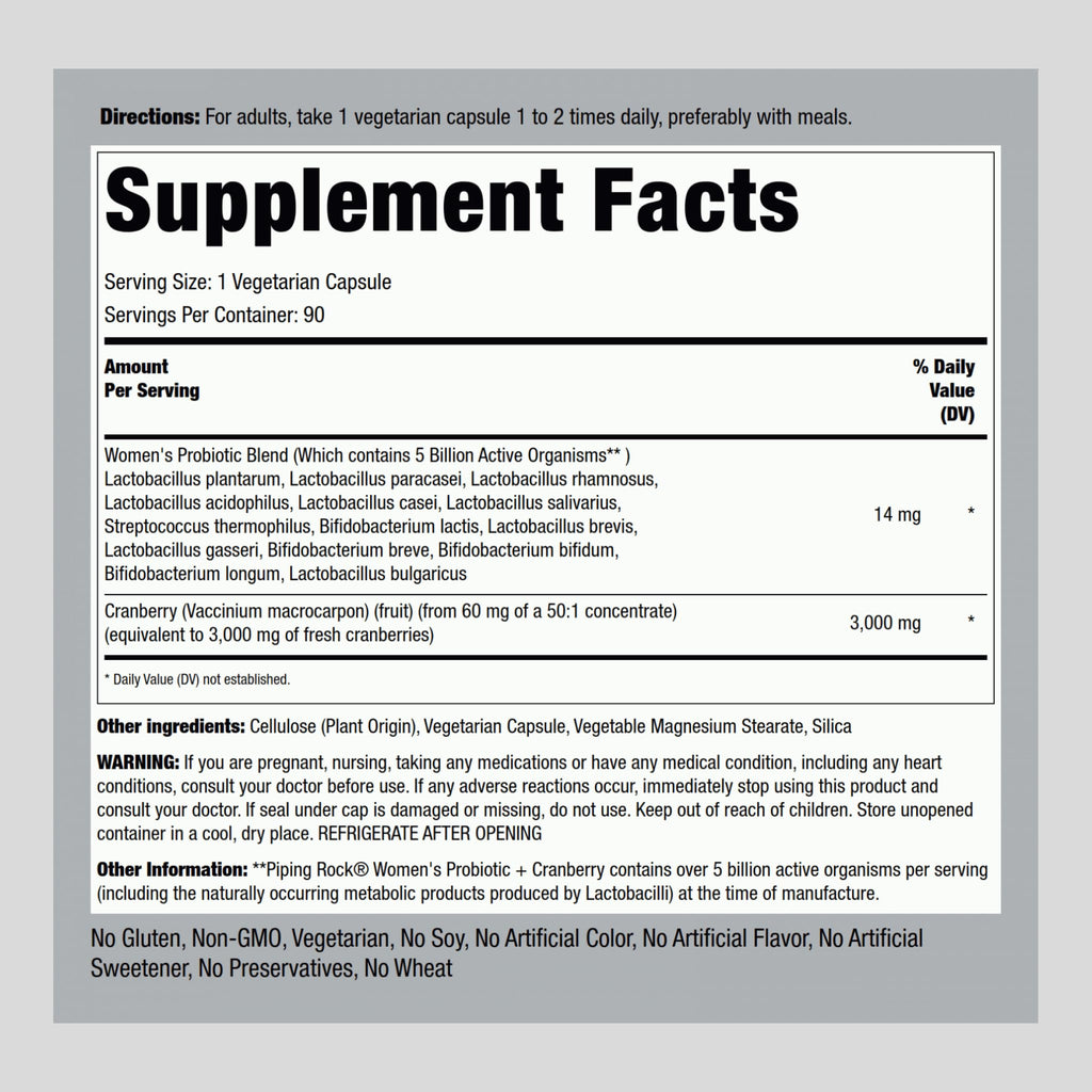 5 billion CFU probiotic supplement