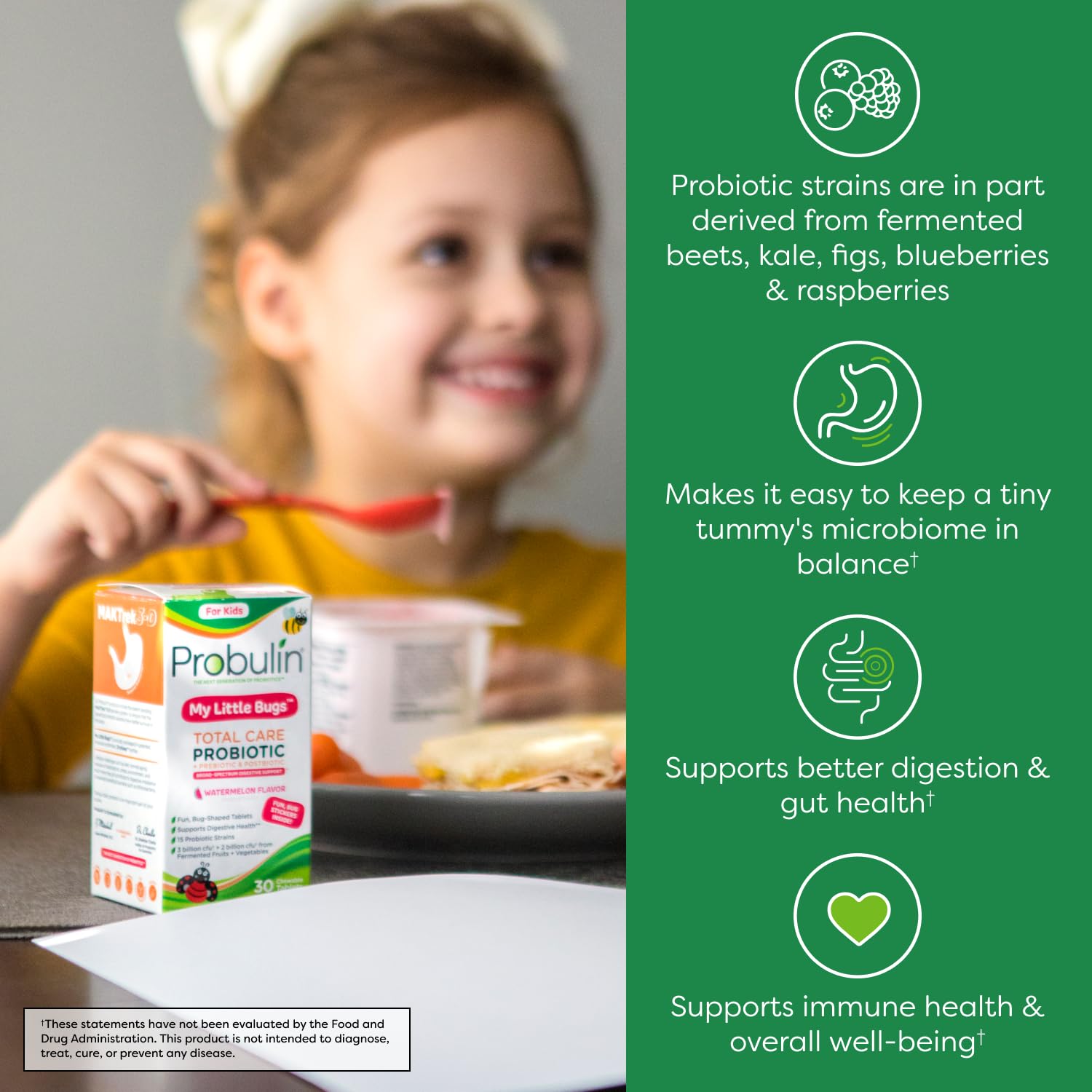 5 billion CFU probiotic tablets