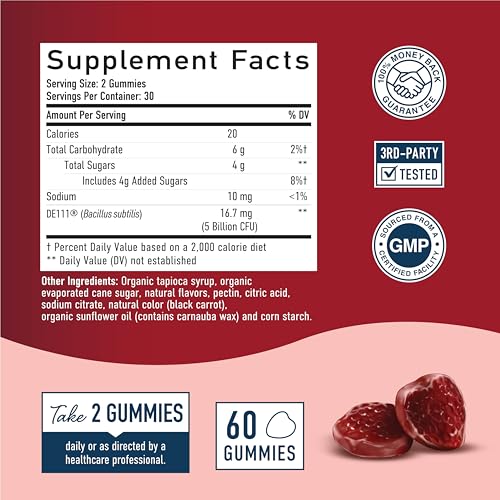 5 billion CFU probiotics for balance