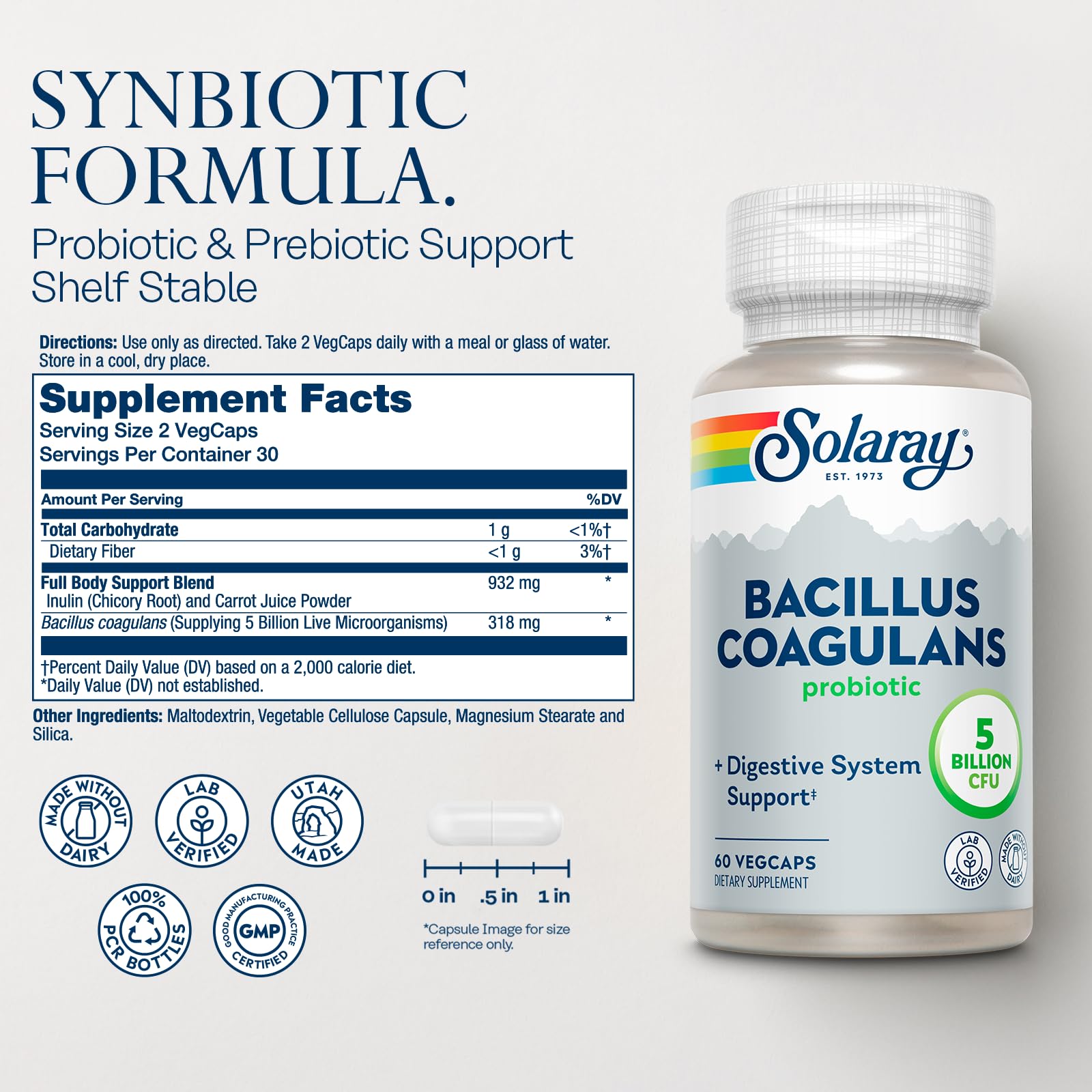 5 billion CFU probiotics for women
