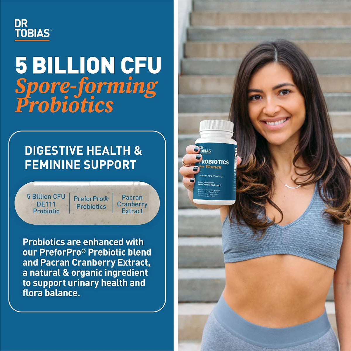 5 billion CFU women's probiotics