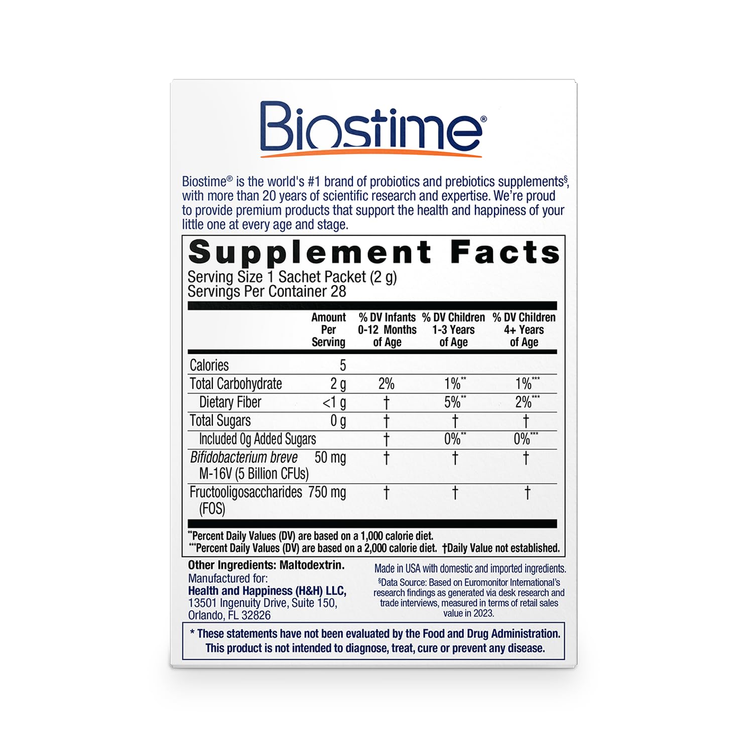 5 billion CFUs for digestive support