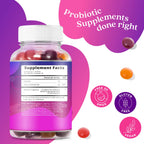 5 billion CFUs probiotic gummies for women