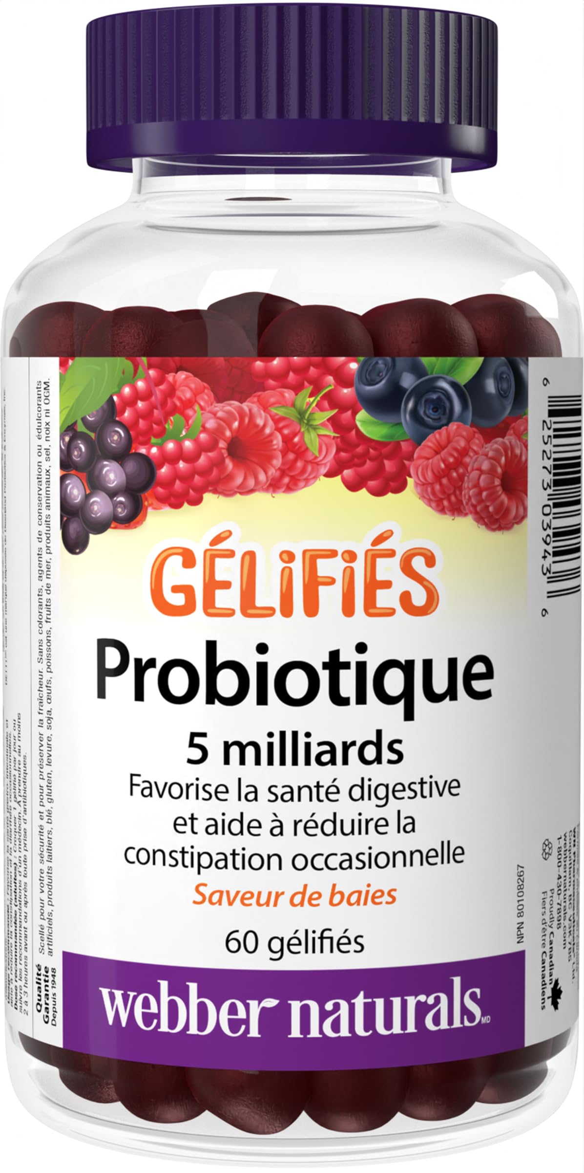 5 billion probiotic gummies benefits