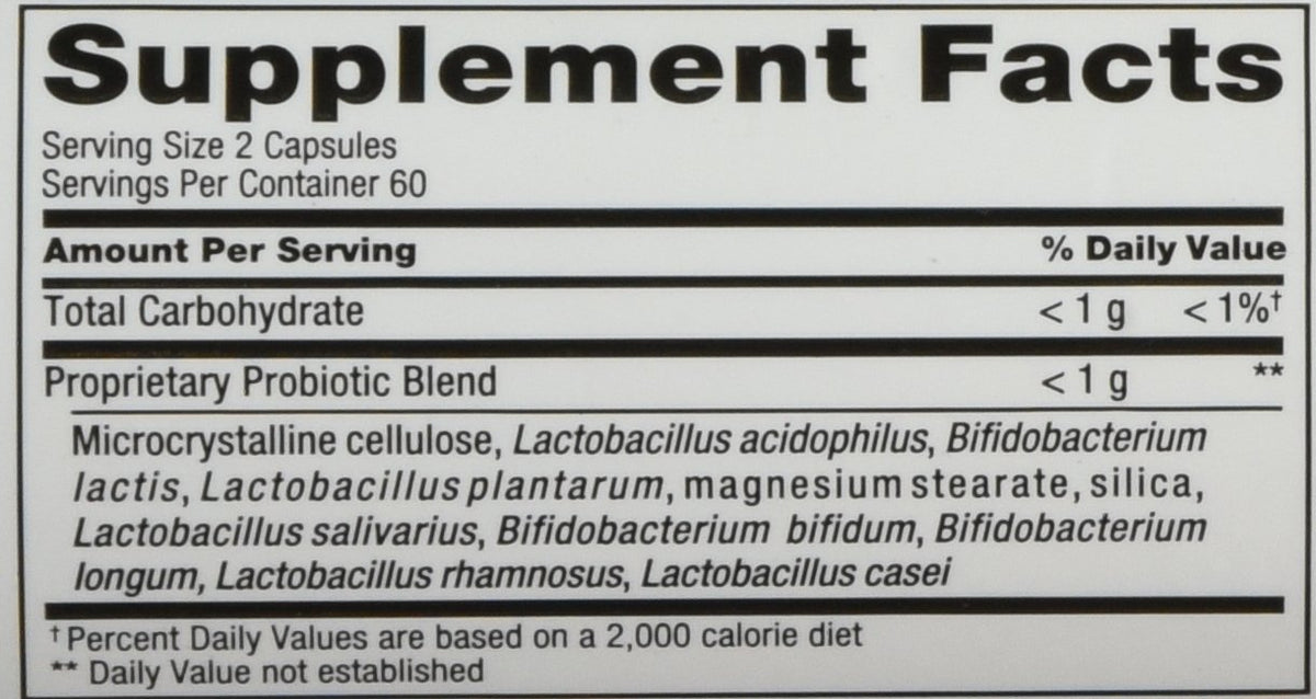 5 billion probiotics for gut health