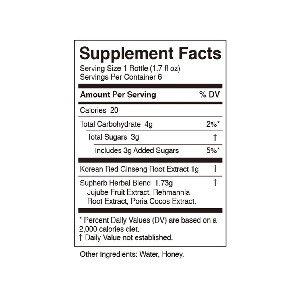5 boxes of revital ginseng shots