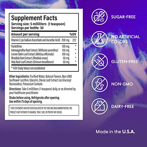 5 fl oz blended vitamin & mineral supplements