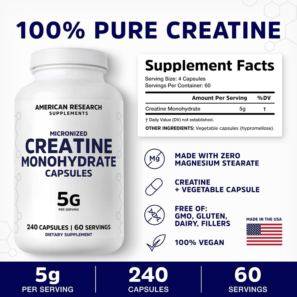 5 g creatine for energy boost