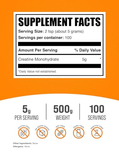 5 g creatine for muscle gain
