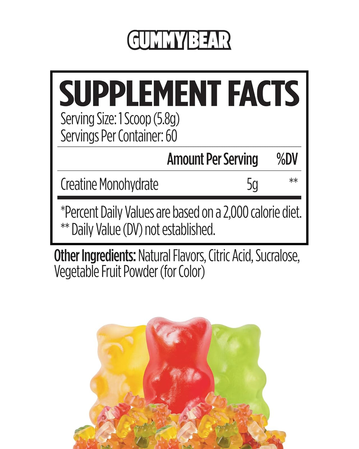 5 g creatine for muscle growth
