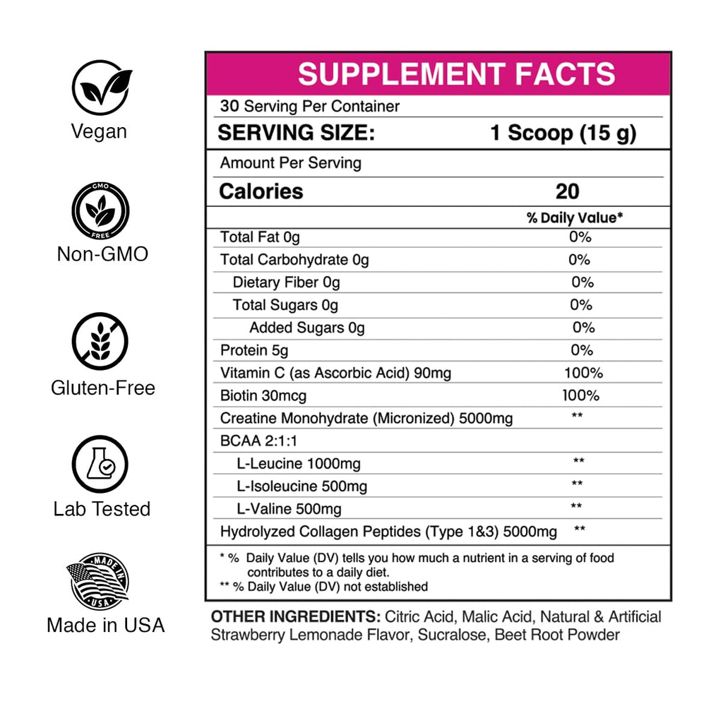 5 g creatine for muscle growth