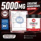 5 g creatine monohydrate in each gummy