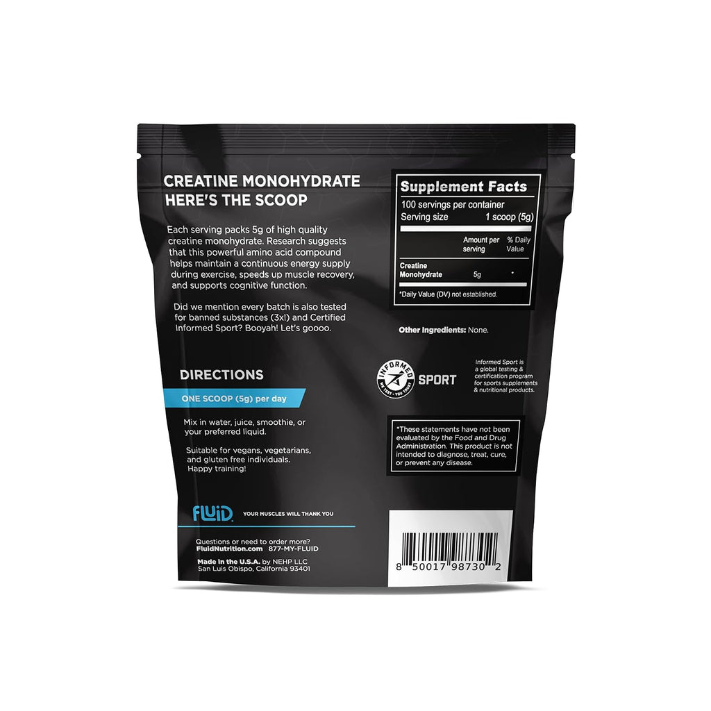 5 g creatine serving for energy boost