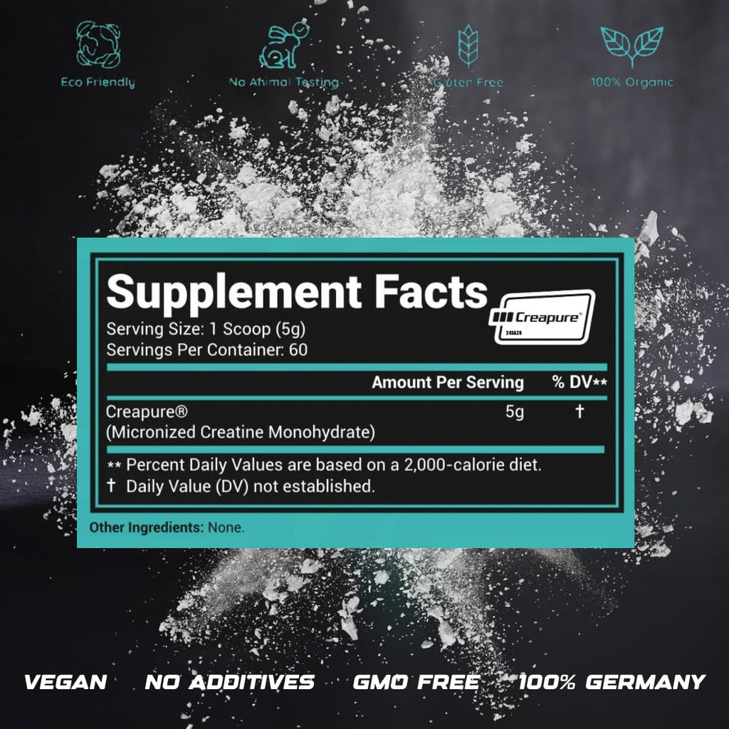 5 g creatine serving for enhanced performance