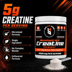 5 g creatine serving for enhanced performance