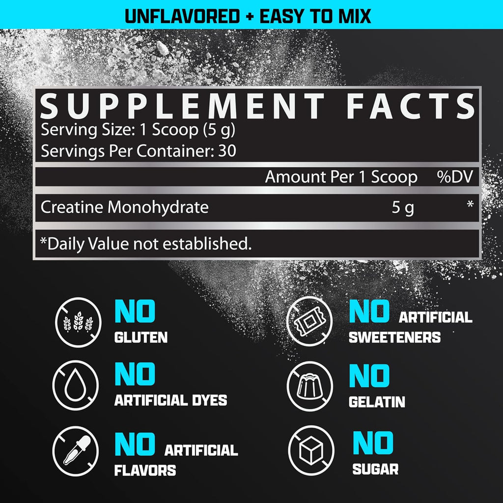5 g creatine serving for muscle gain