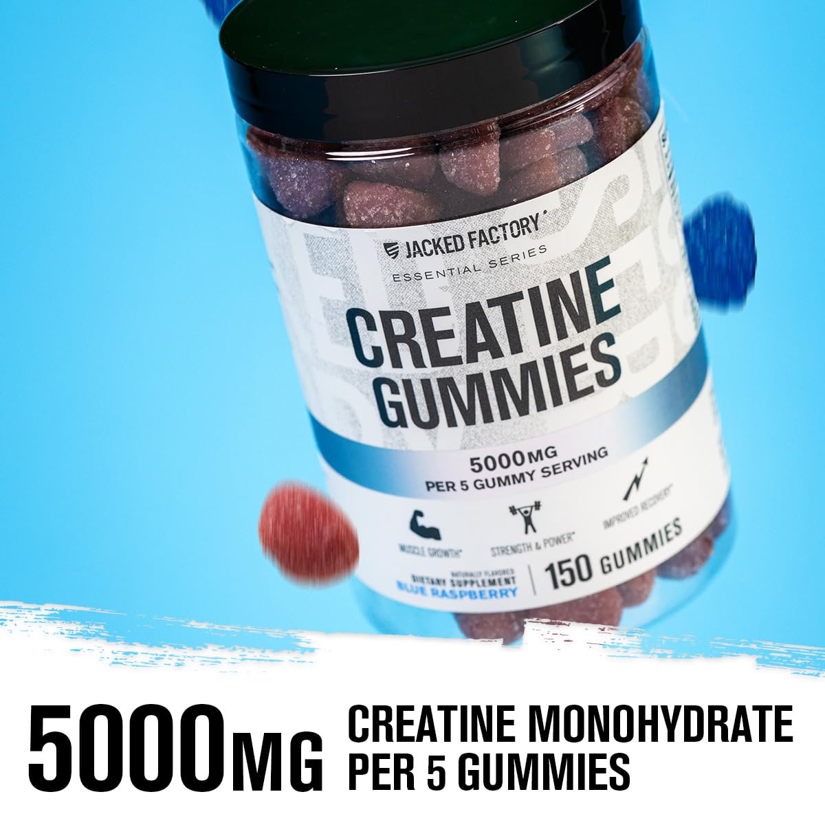 5 g daily dose creatine gummies