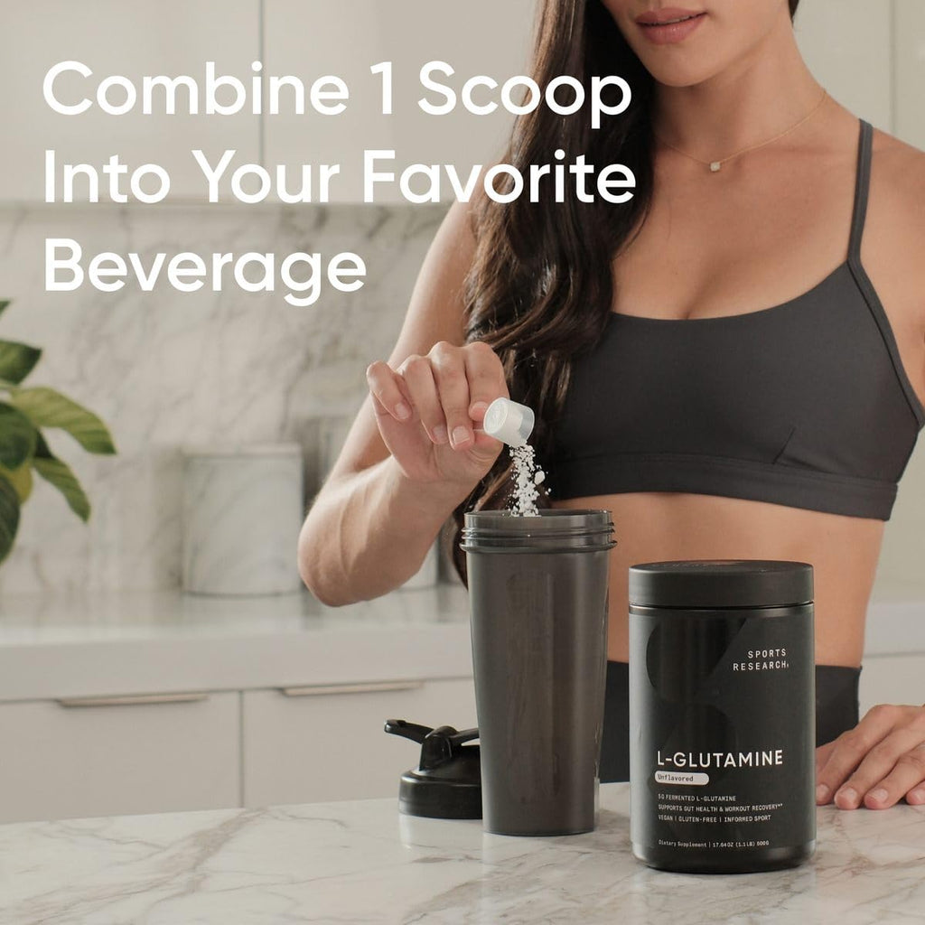 5 g l-glutamine per serving