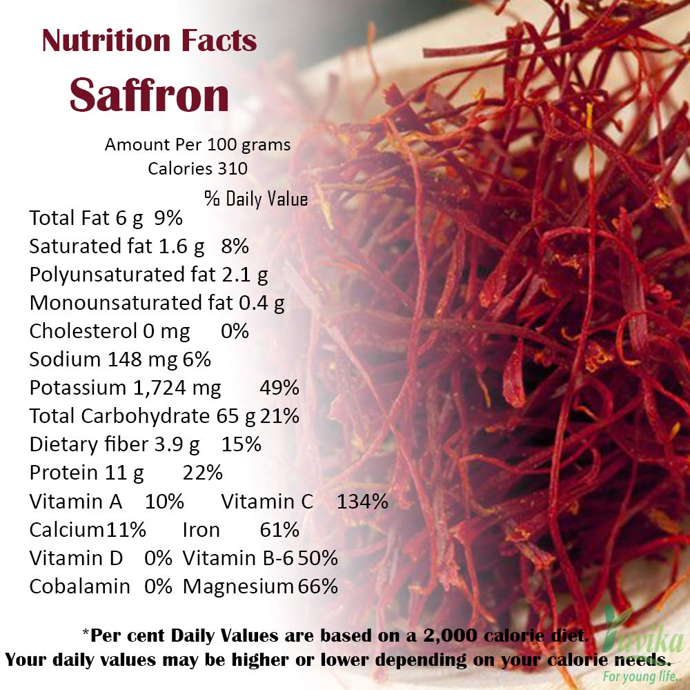 5 grams of pure saffron
