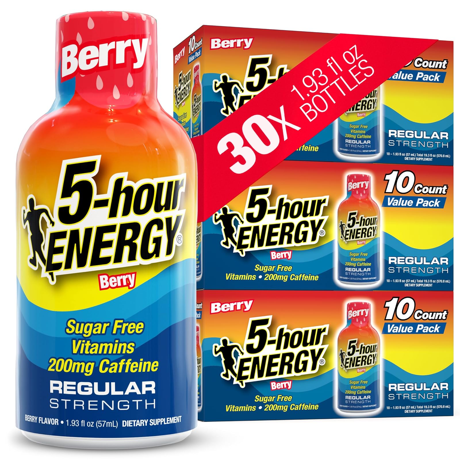 5-hour ENERGY berry flavor shots