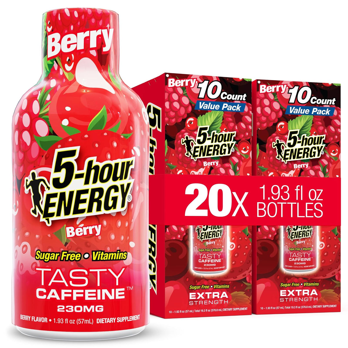5-hour ENERGY berry flavour energy shot