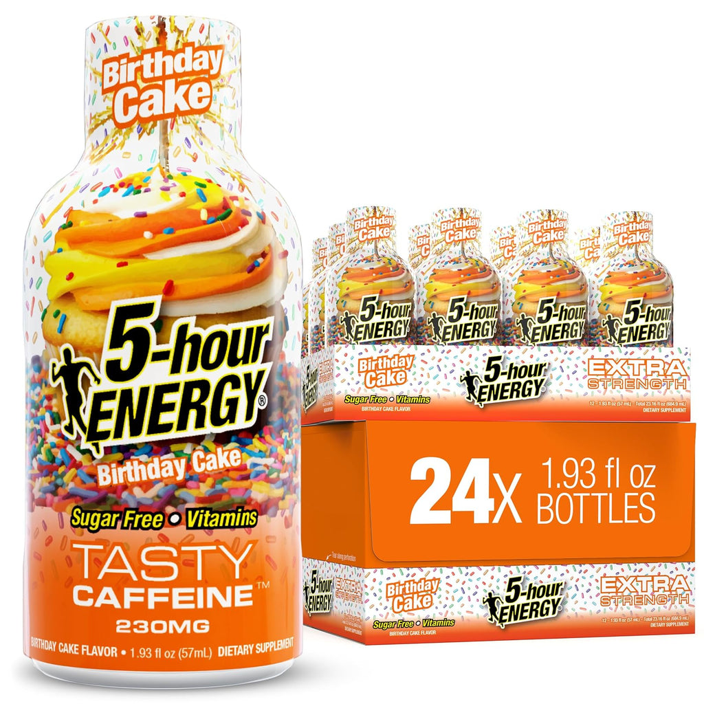 5-hour ENERGY birthday cake shots
