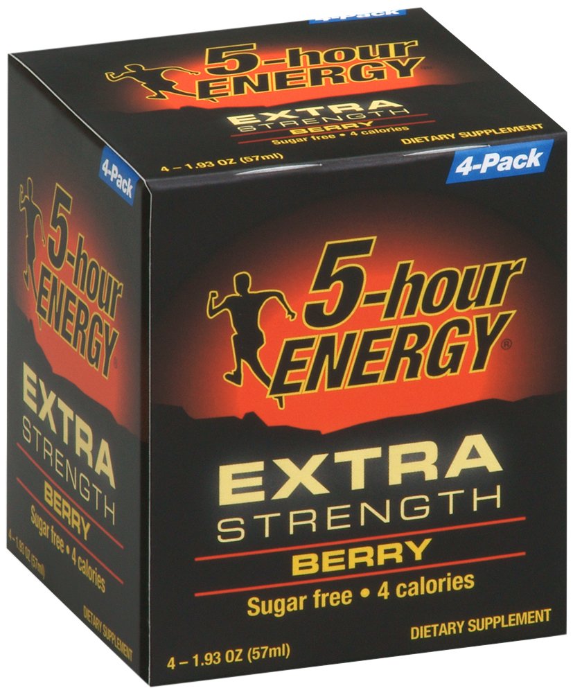 5-Hour Energy Extra Strength Berry boost