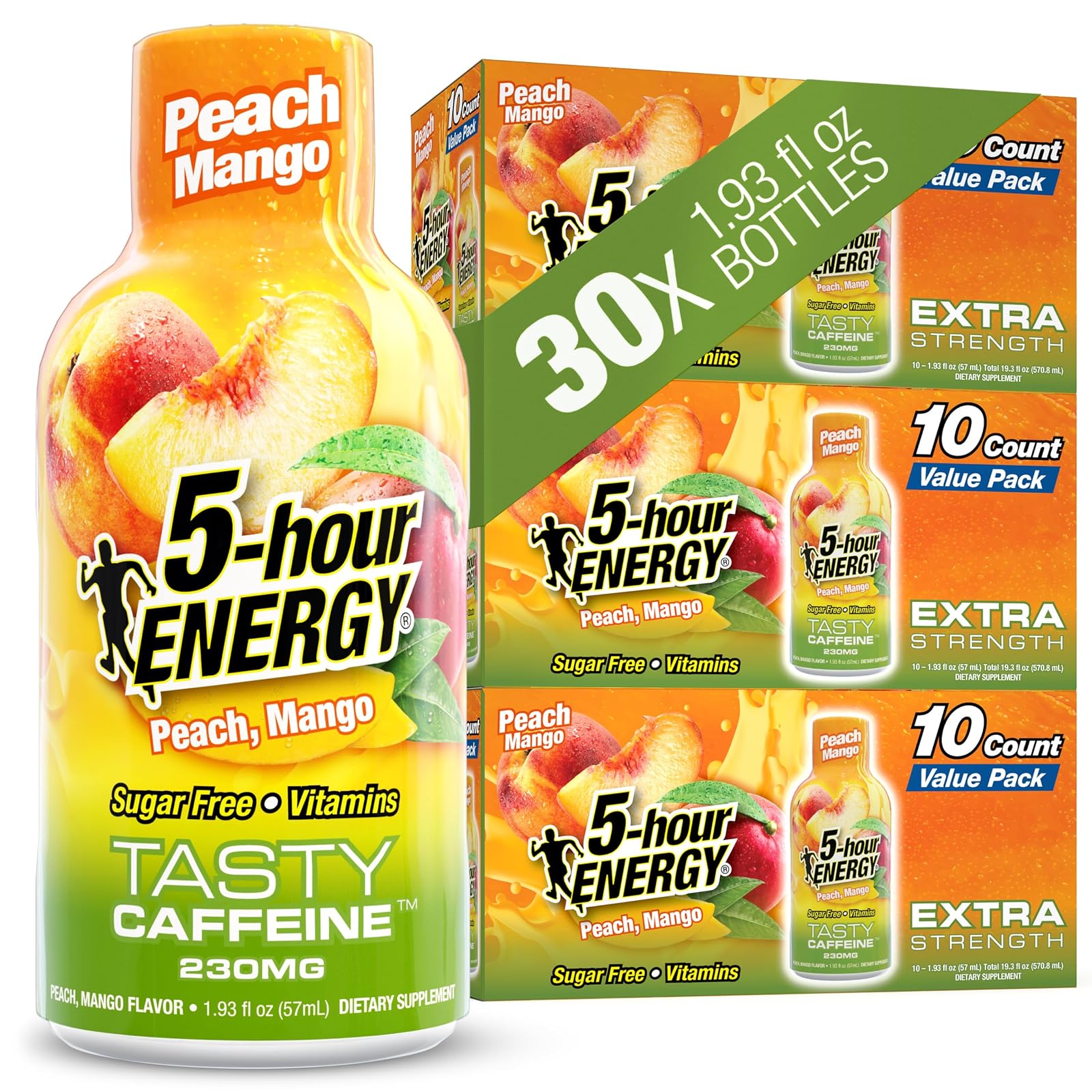 5-hour ENERGY Peach Mango shots