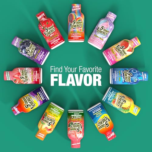 5-hour ENERGY shots for productivity