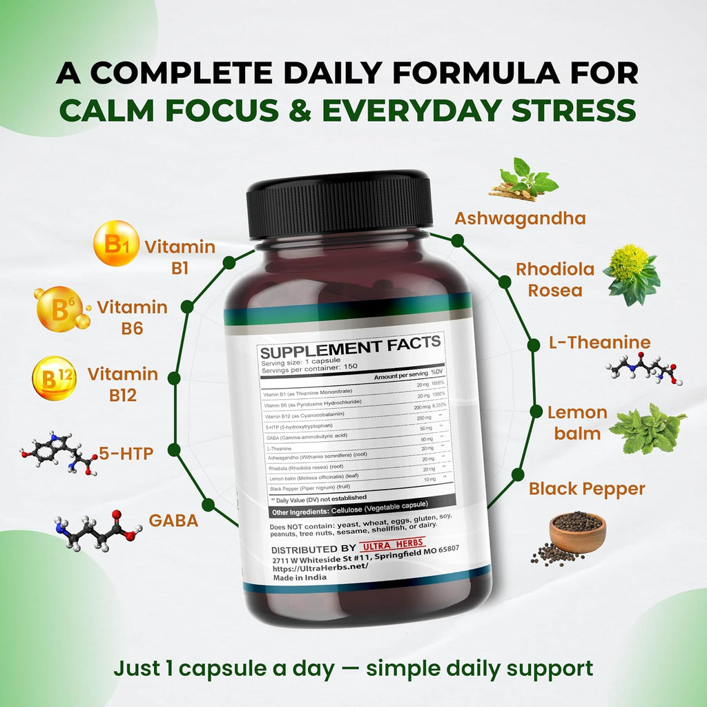 5-HTP capsules for emotional balance