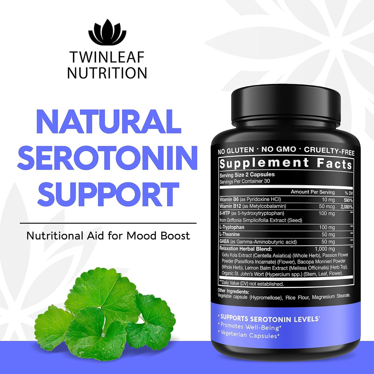 5-HTP capsules for mood enhancement