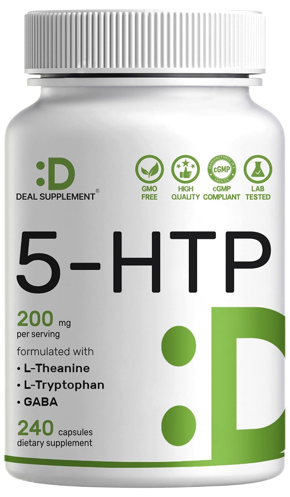 5-HTP capsules for mood support