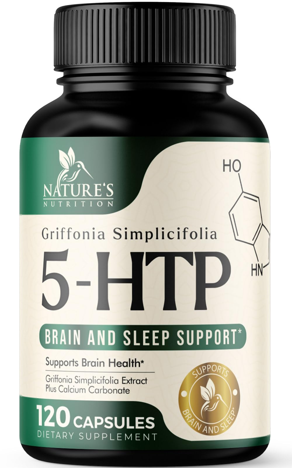 5-HTP capsules for mood support