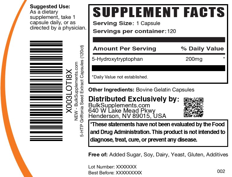 5-HTP for appetite control