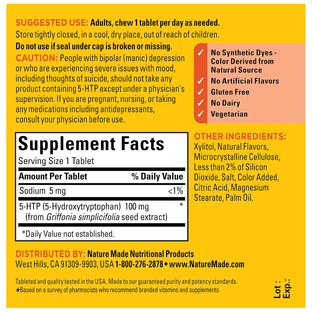 5-HTP for improved mood balance